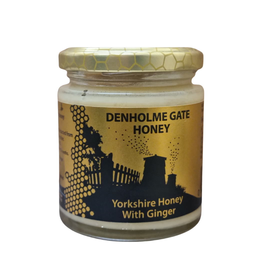 Honey with Ginger 227g – Denholme Gate Honey